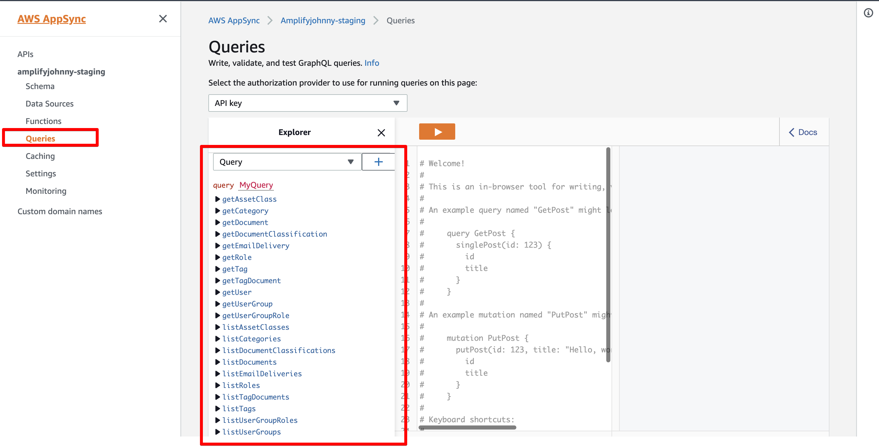 Amplify POC | Johnny's Odyssey